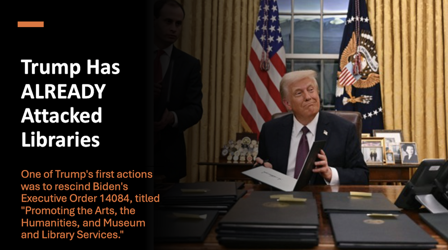 Trump Has ALREADY Attacked Libraries - EveryLibrary Action